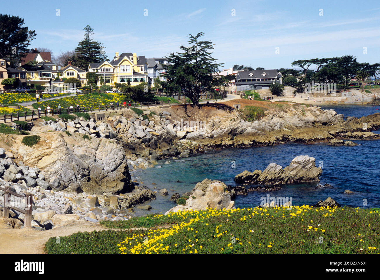 pacific grove, monterey, california, usa Stock Photo - Alamy