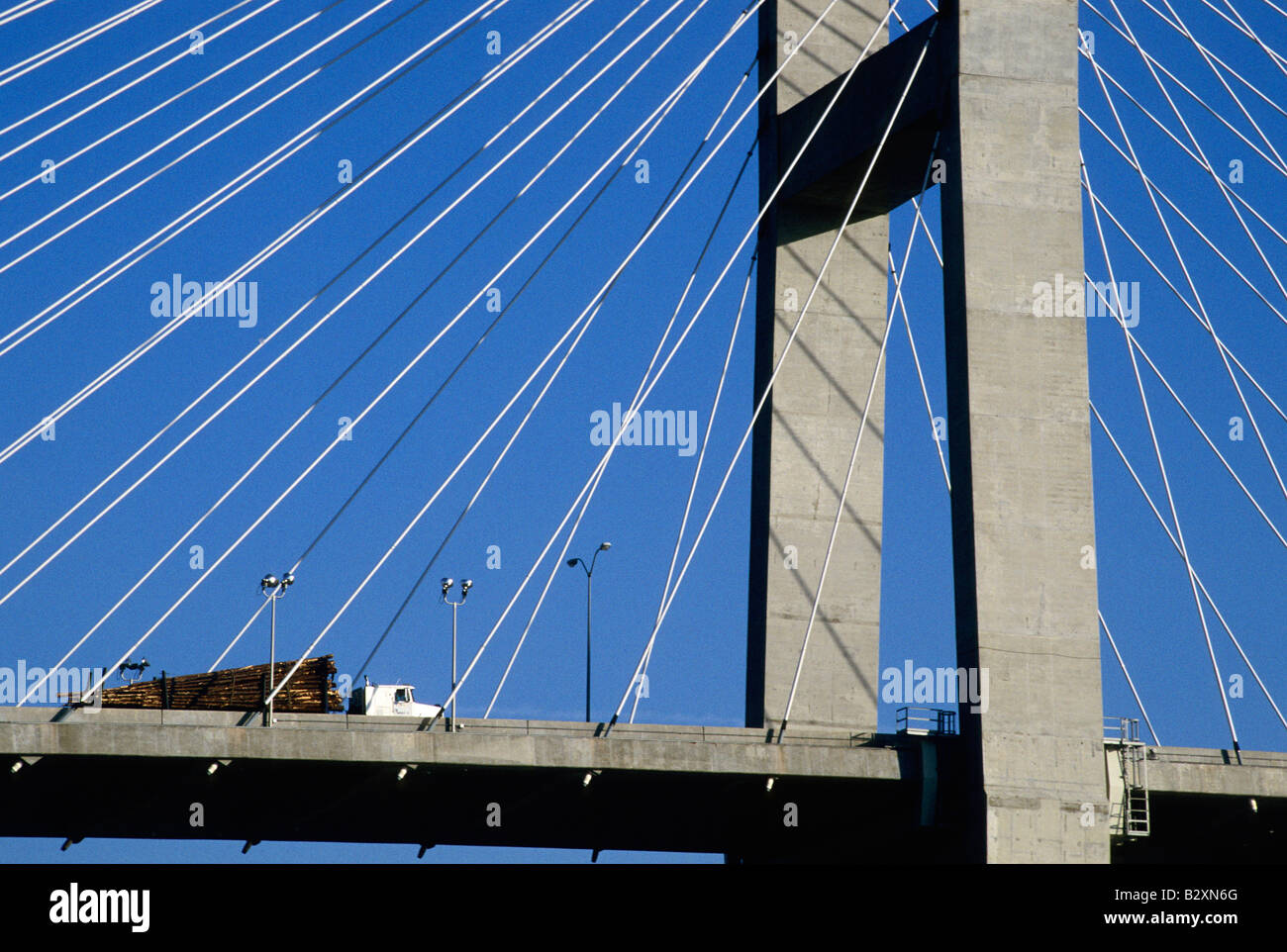 the great savannah bridge, georgia, usa Stock Photo - Alamy