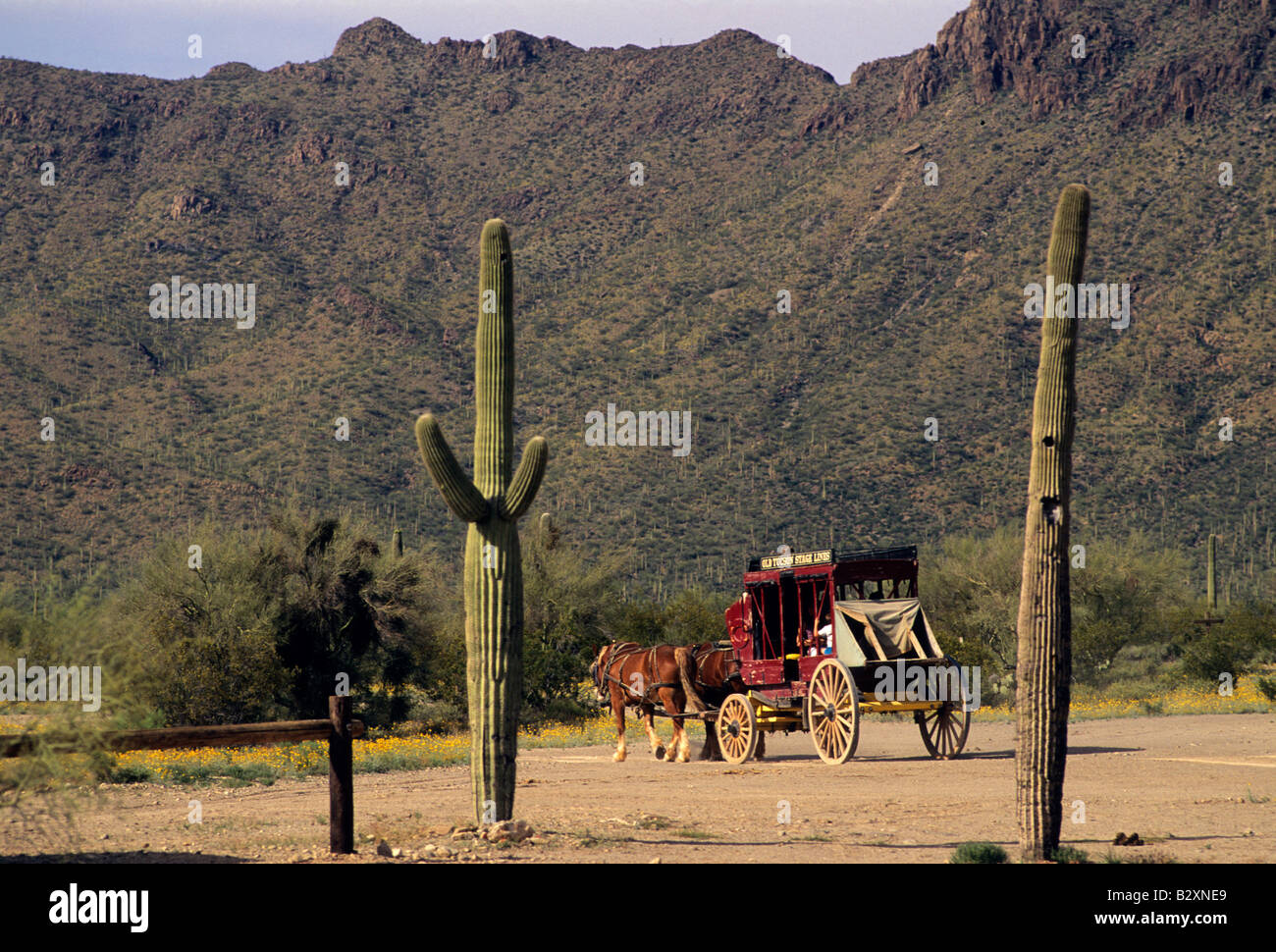 old tucson, arizona, usa Stock Photo - Alamy
