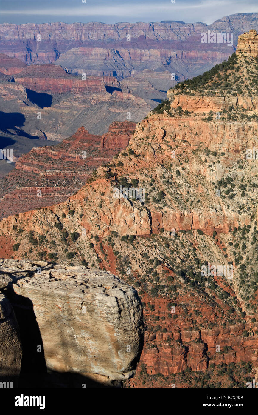 Angel Point of the Grand Canyon- late afternoon 4 Stock Photo - Alamy