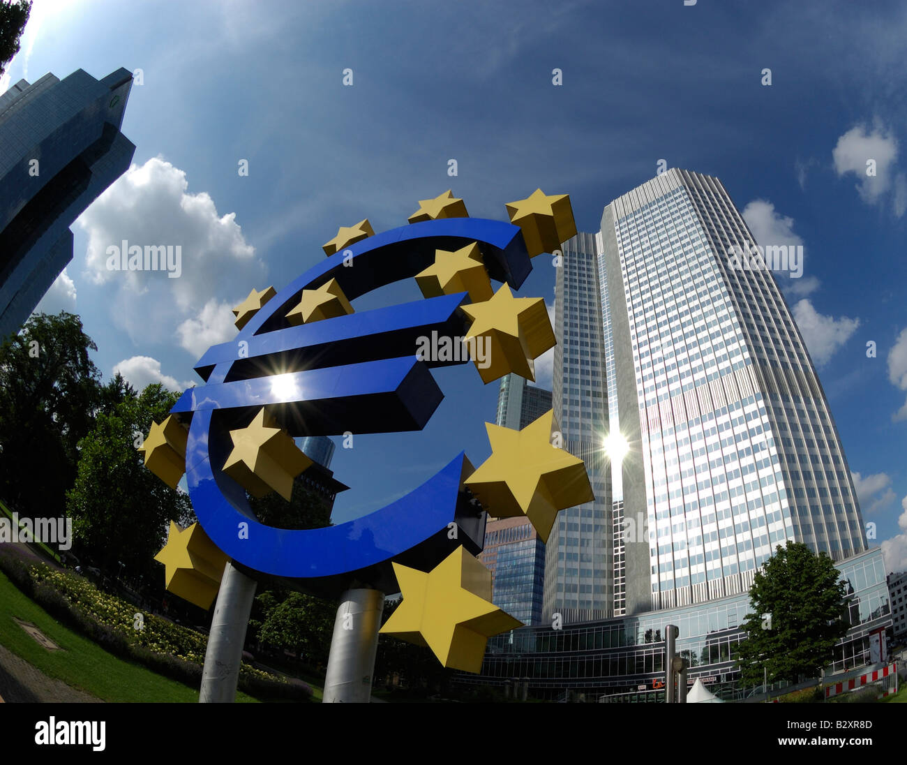 European central bank logo symbol hi-res stock photography and images ...