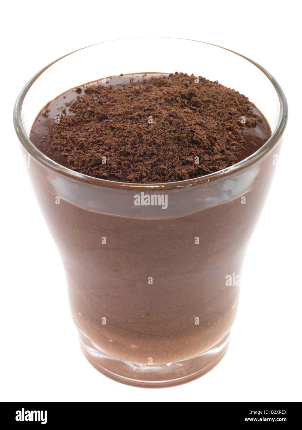 Glass chocolate mousse hi-res stock photography and images - Alamy
