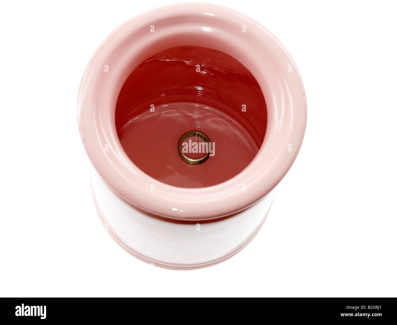 Ring in a Coffee Jar Stock Photo - Alamy