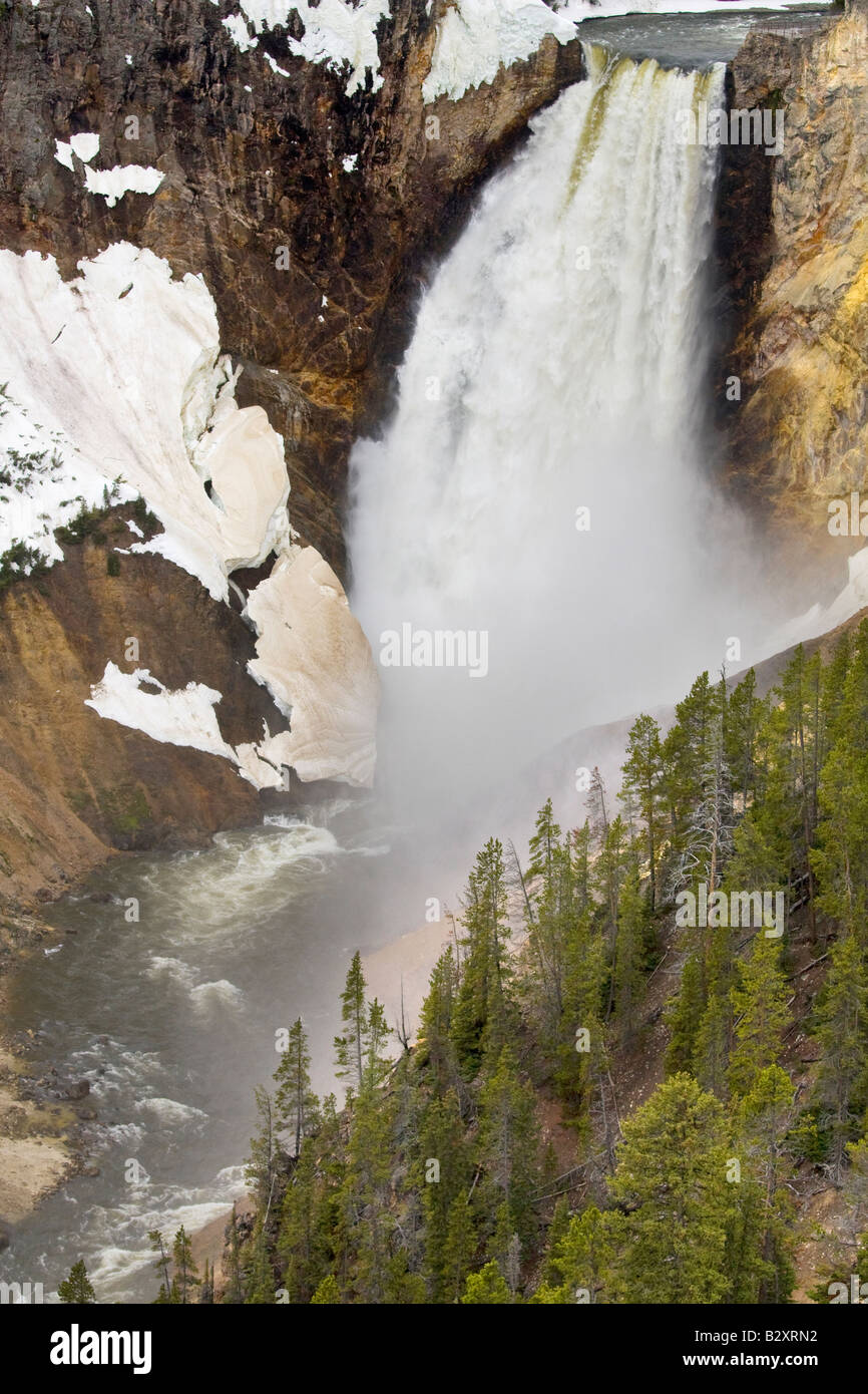 Lower Falls, Yellowstone National Park 3 Stock Photo - Alamy