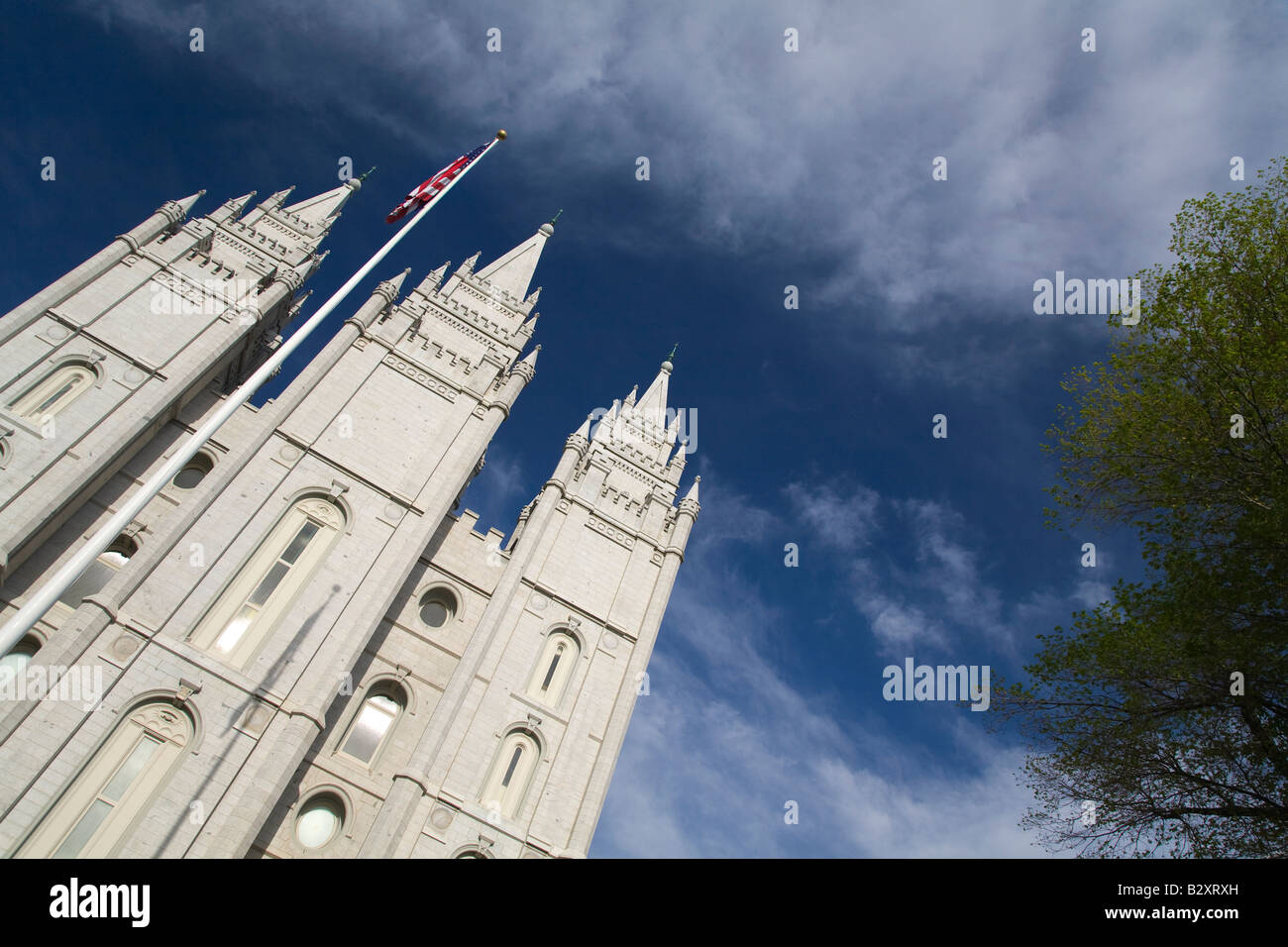Mormon Tabernacle Church 3 - Salt Lake City Stock Photo - Alamy