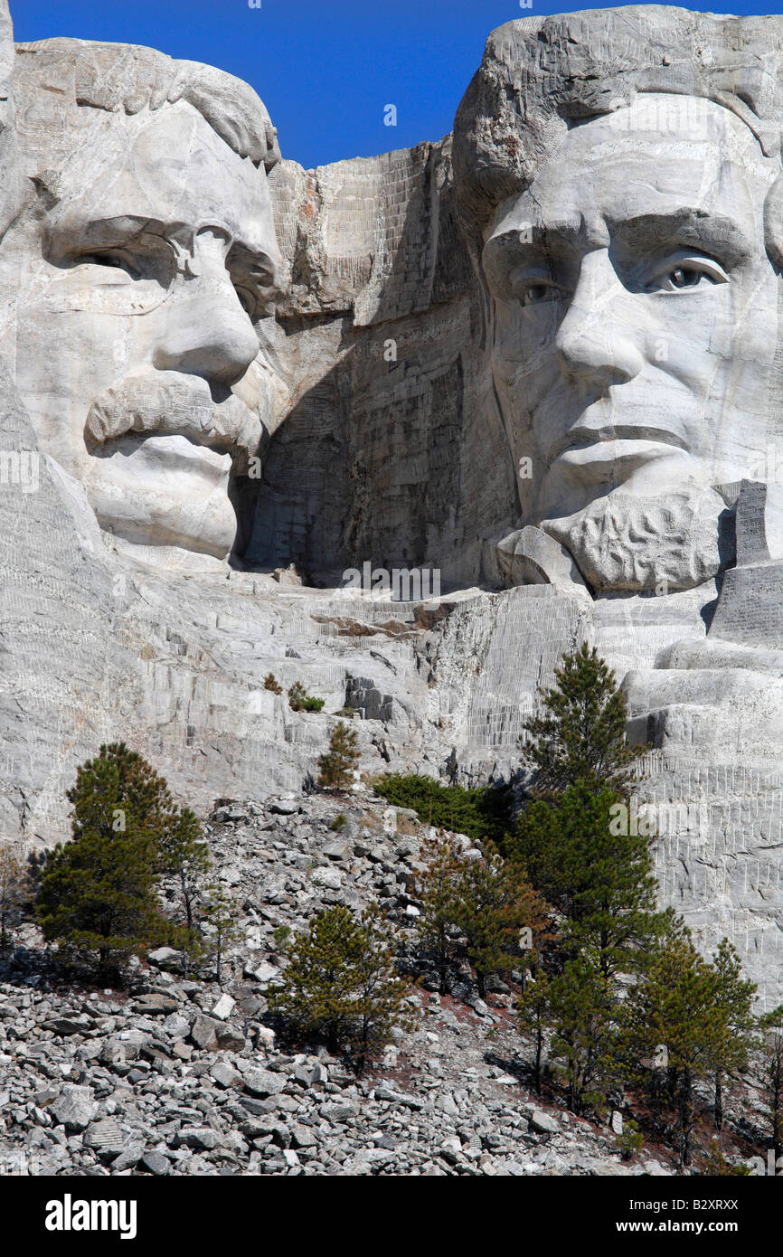 Heads Monument Mount Rushmore Presidents Stock Photos & Heads Monument ...