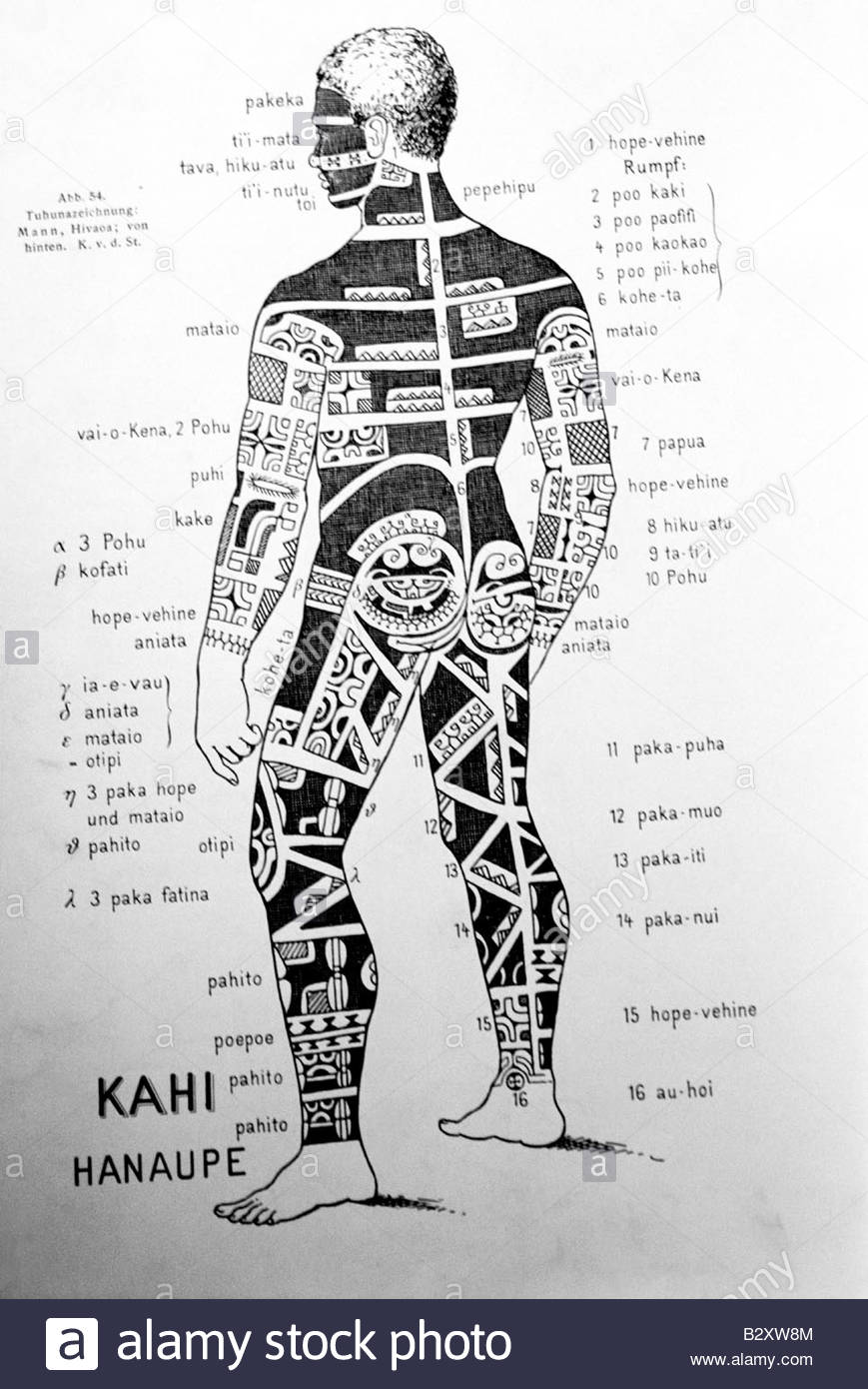 Tattoos At Tahiti High Resolution Stock Photography and Images - Alamy