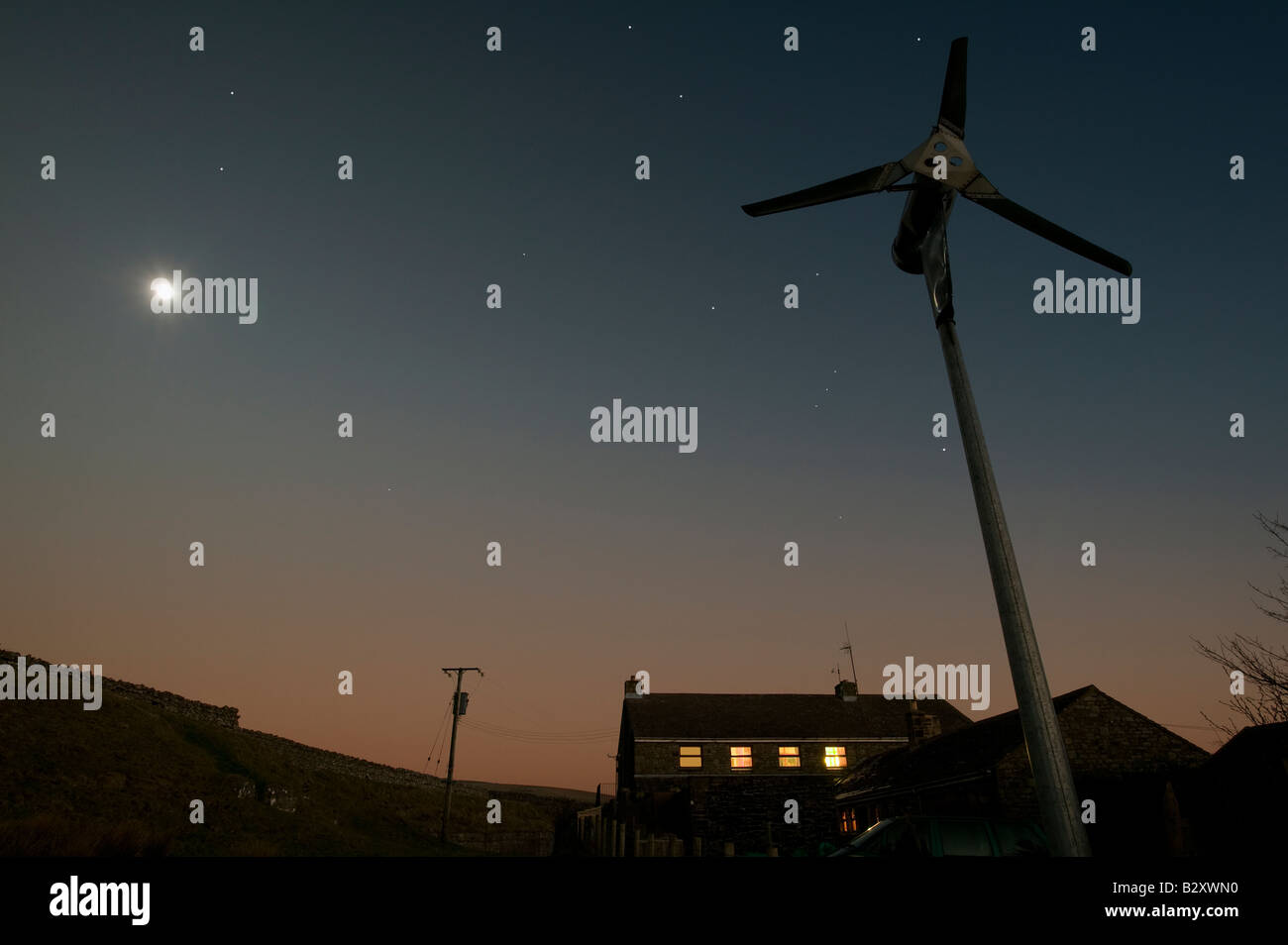 Proven micro wind turbine installed hi-res stock photography and images ...