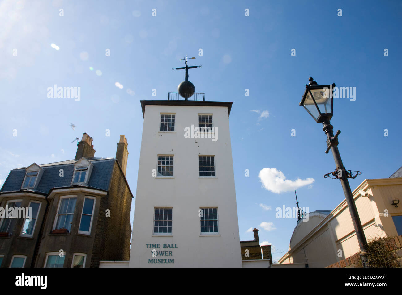 Time Ball Tower Stock Photo - Alamy