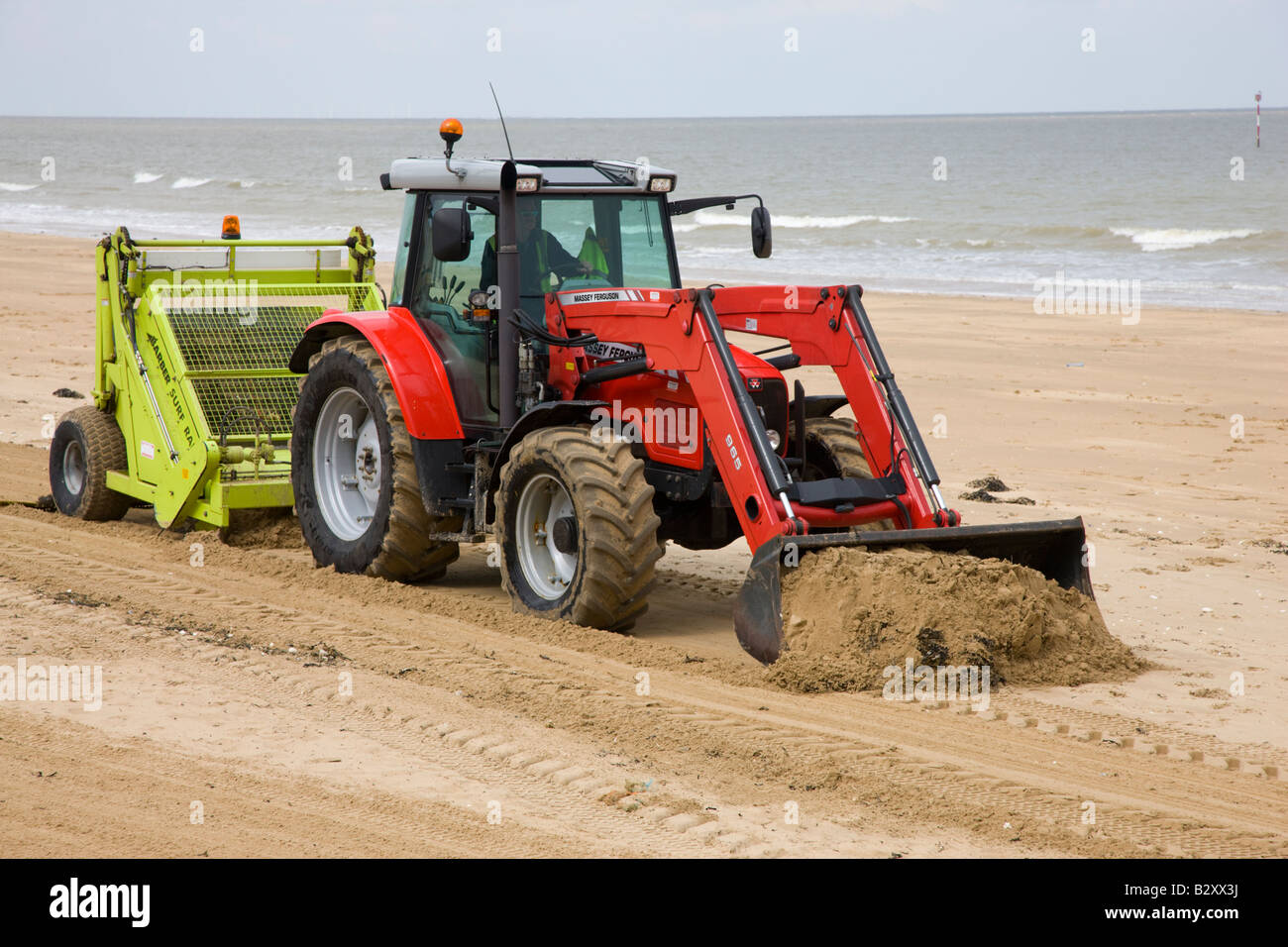 Raking sand hi-res stock photography and images - Alamy