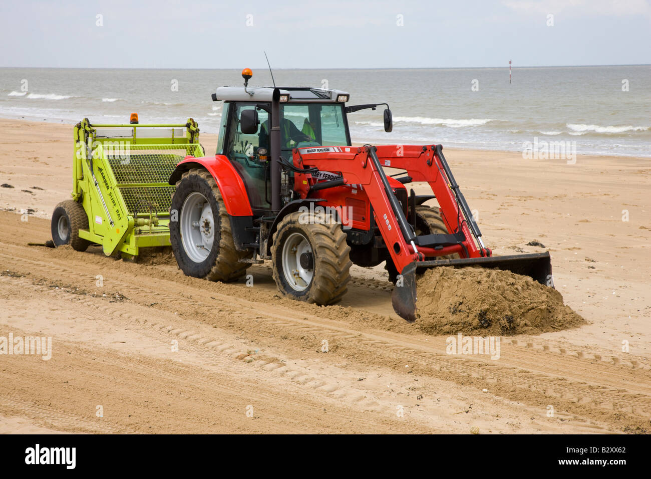 Raking sand hi-res stock photography and images - Alamy