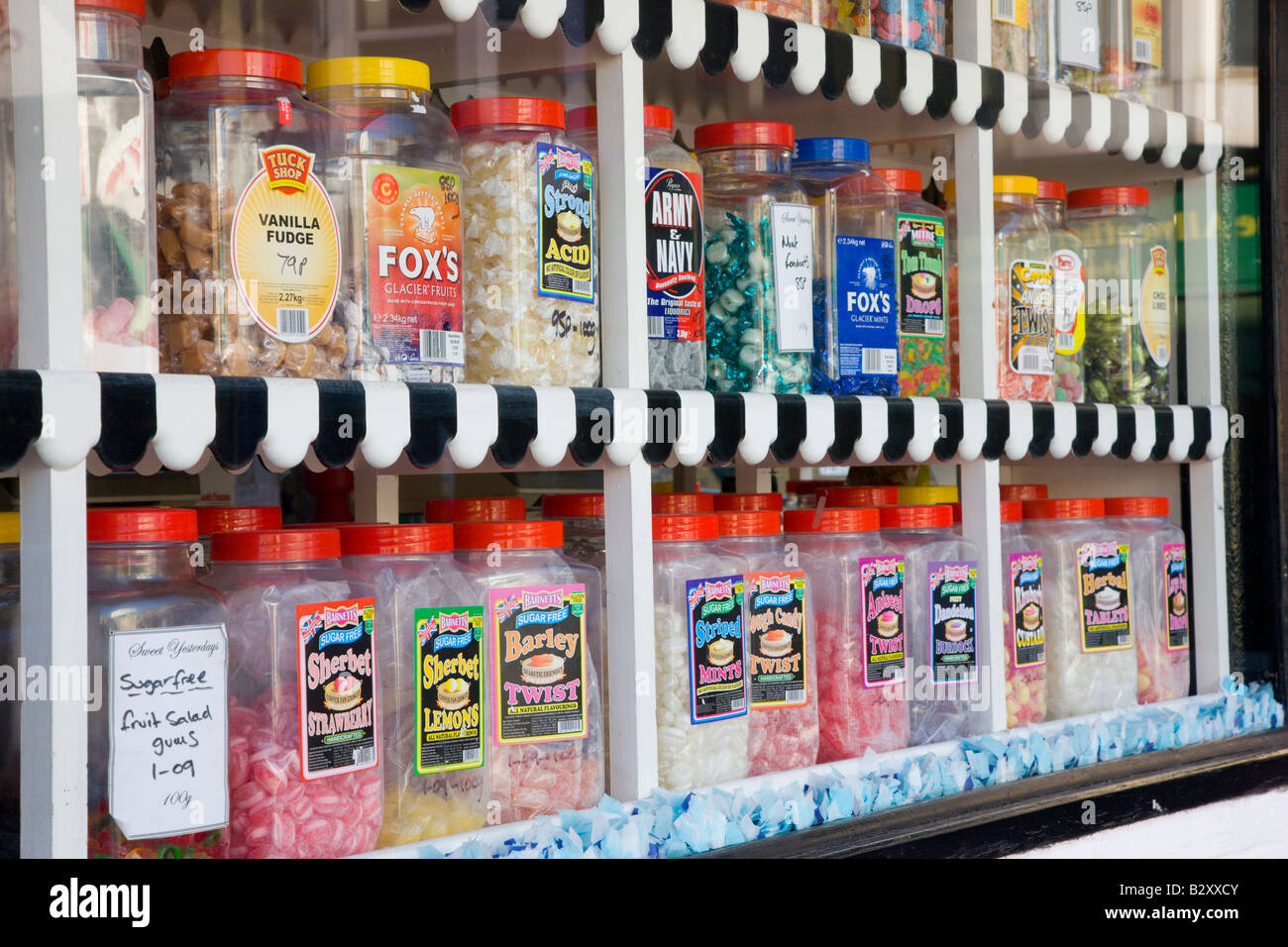 Traditional sweet shop Stock Photo - Alamy
