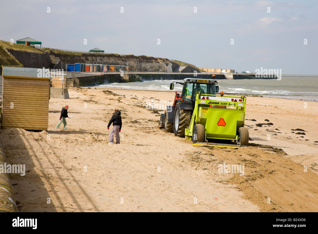 Raking sand hi-res stock photography and images - Alamy