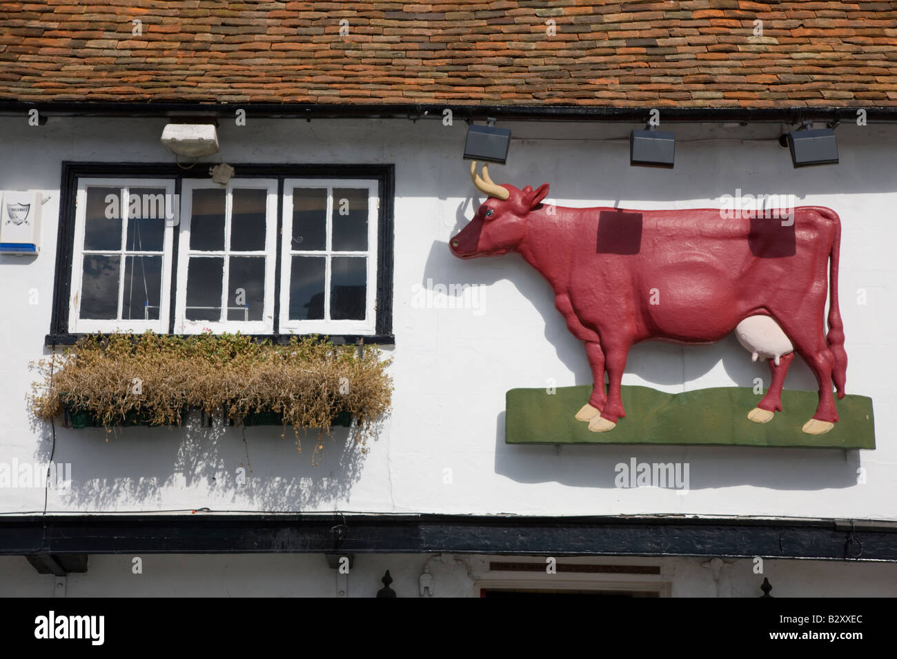 Cow on sign hi-res stock photography and images - Alamy