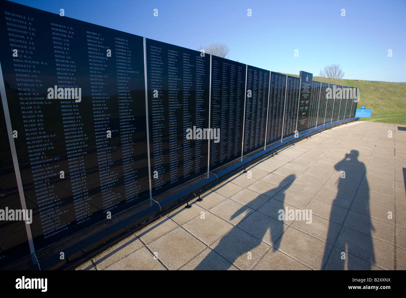The Battle of Britain memorial at Capel Le Ferne in Kent Stock Photo ...