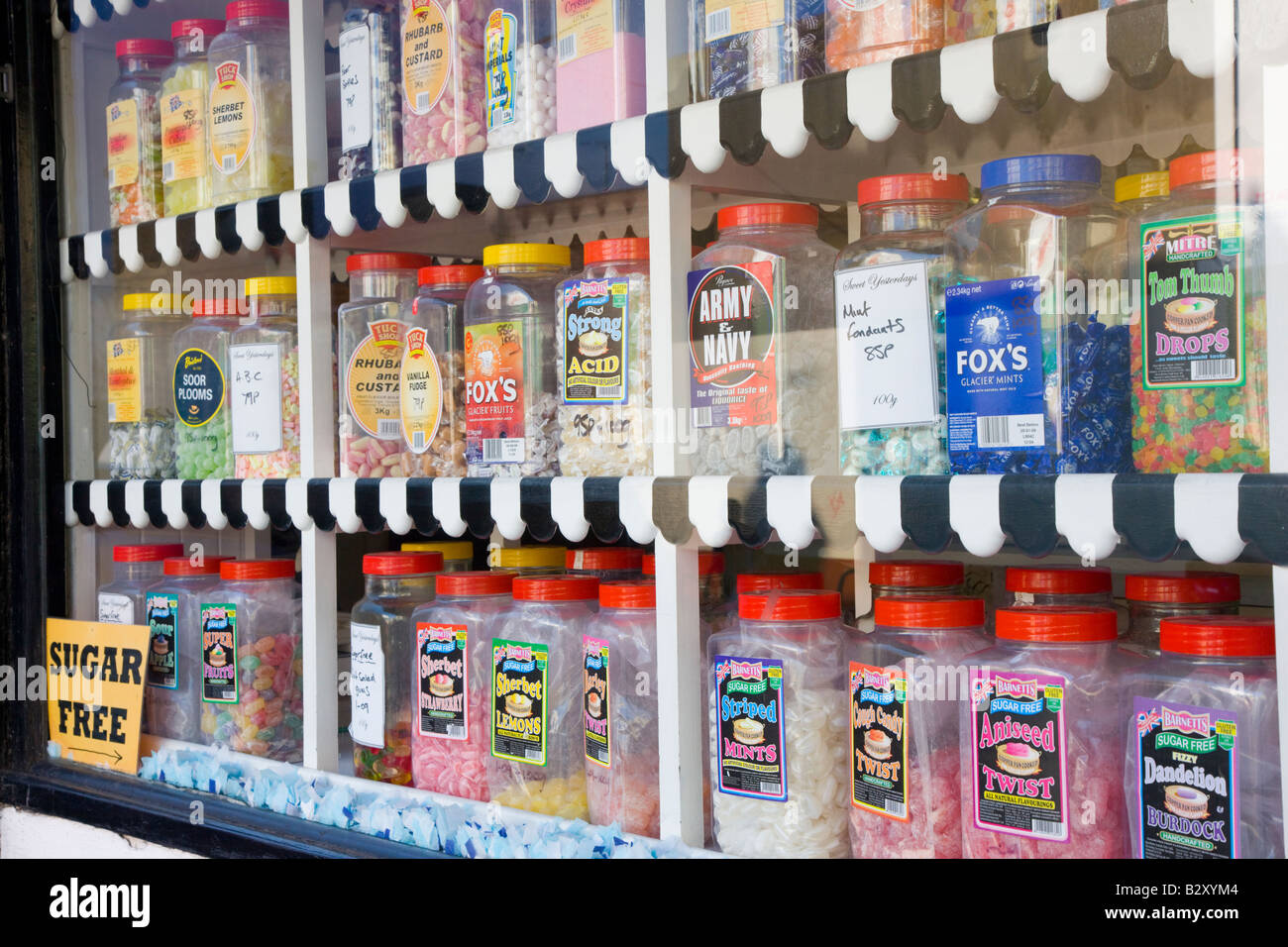 Traditional sweet shop Stock Photo - Alamy
