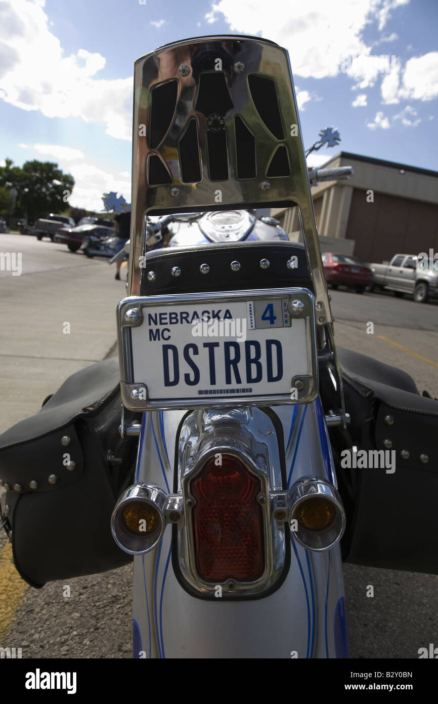 Custom Motorcycle License Plates