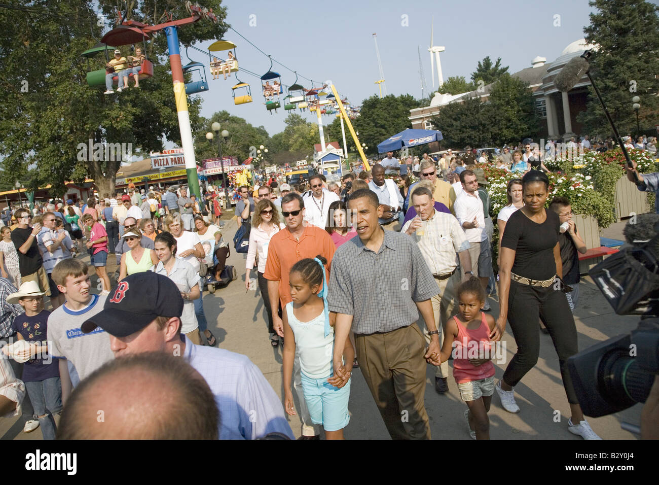Michelle obama smiling hi-res stock photography and images - Alamy