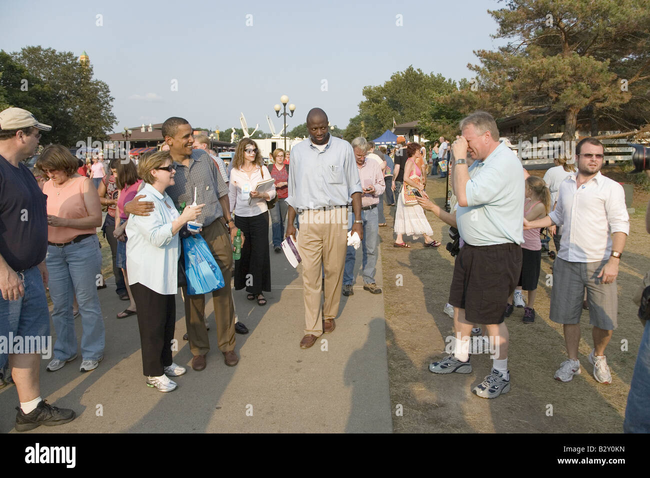 Barak obama smiling hi-res stock photography and images - Alamy
