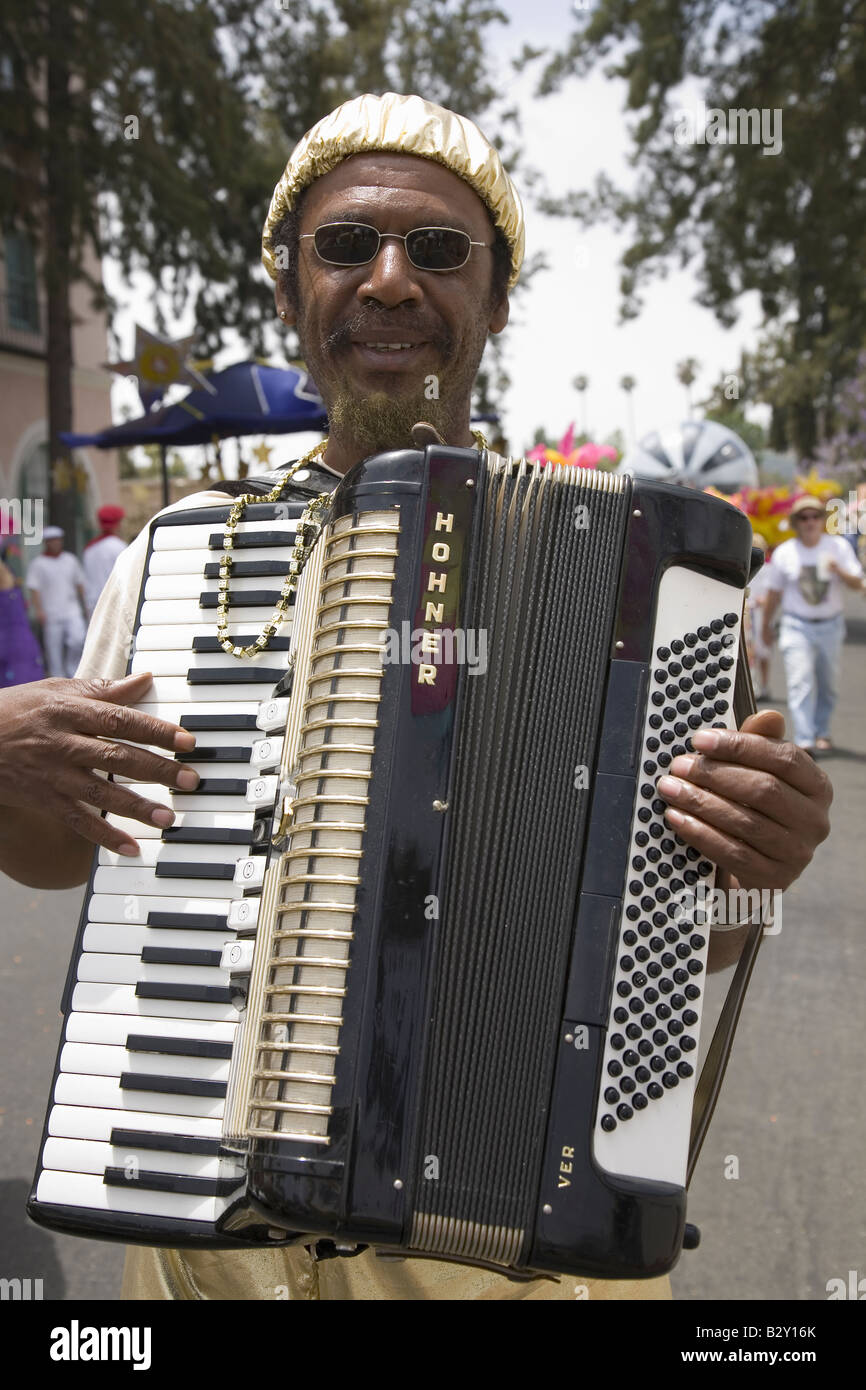 Accordion player performing hi-res stock photography and images - Alamy