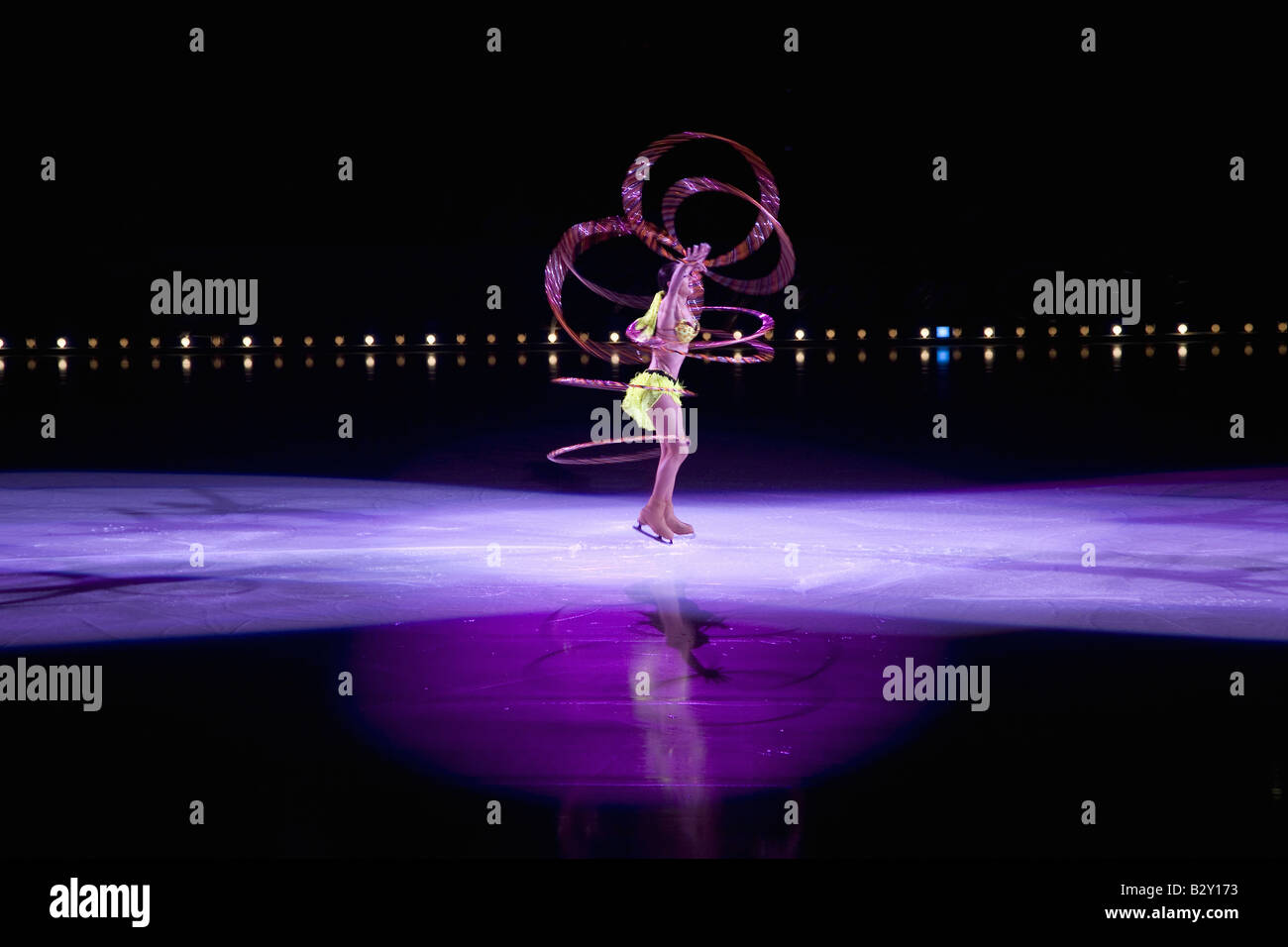 Professional ice skater performing from "Champions on Ice," May 27 ...