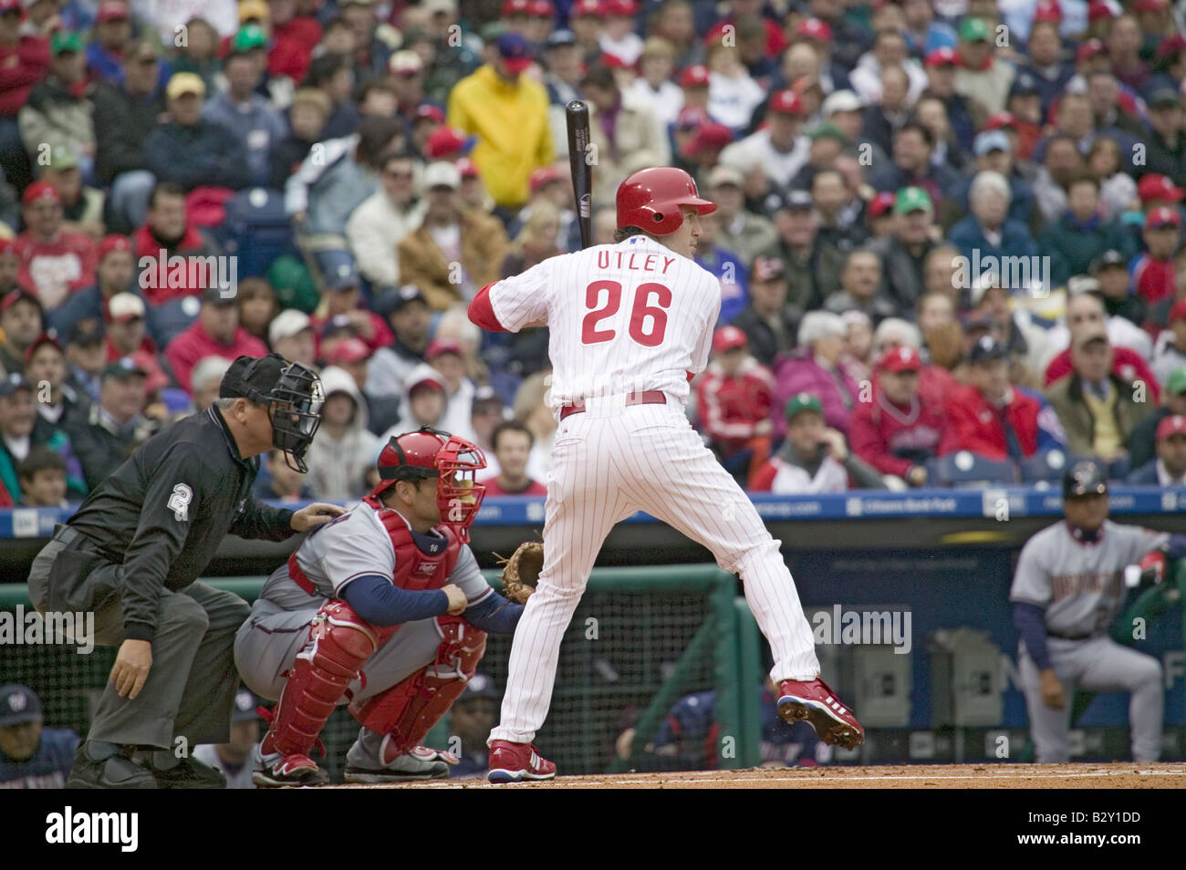 Major League baseball player for the Philadelphia Phillies, #26, Chase ...