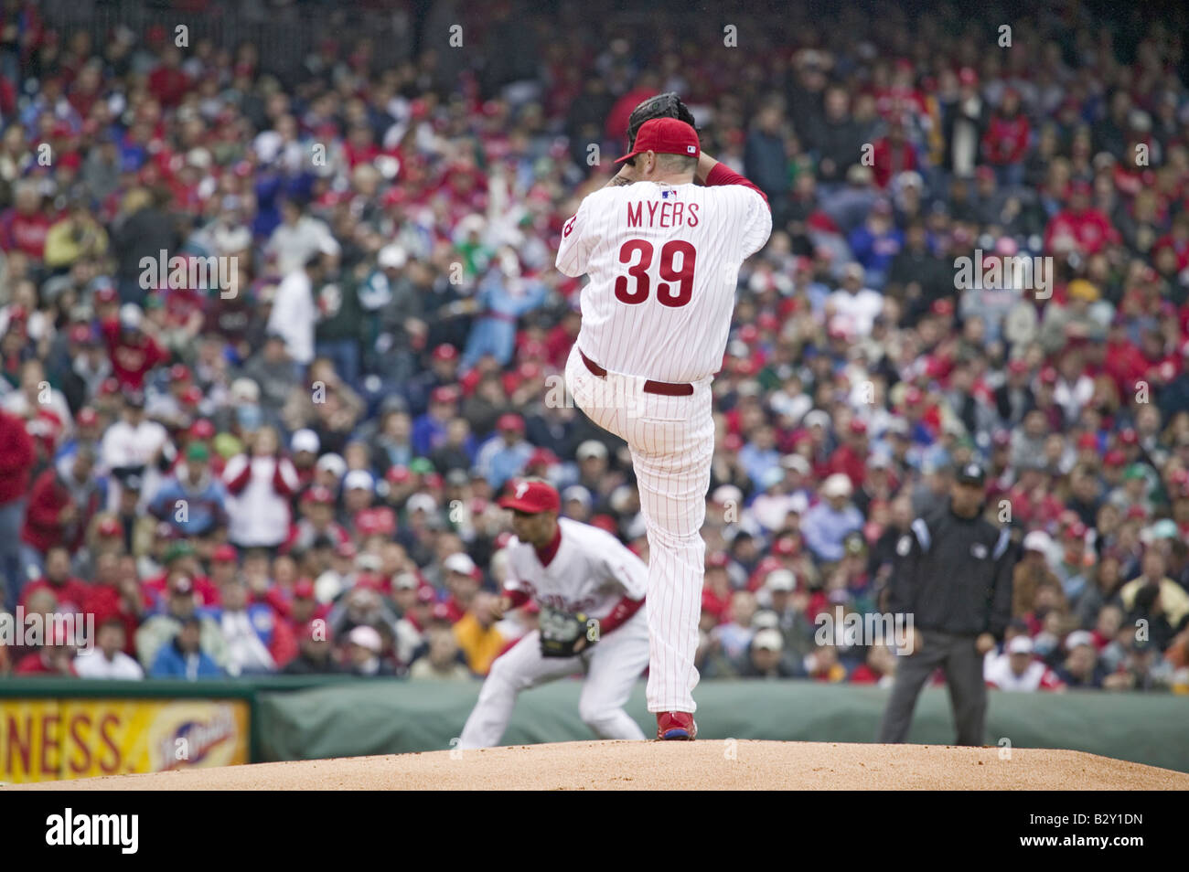 Major League baseball player for the Philadelphia Phillies, #39 Brett ...