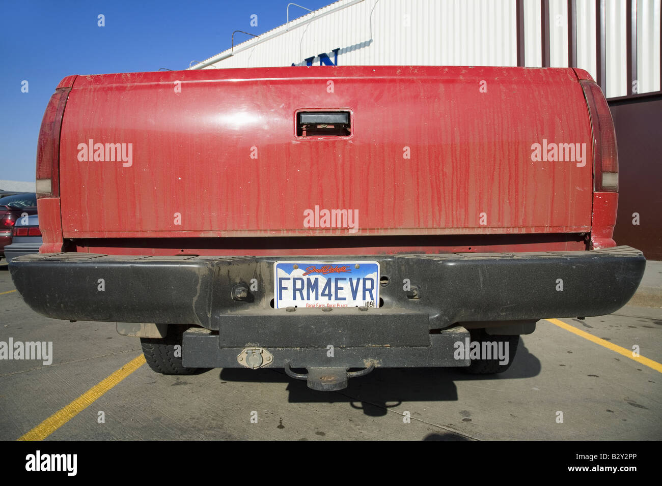 Farm Forever license plate, South Dakota Stock Photo - Alamy