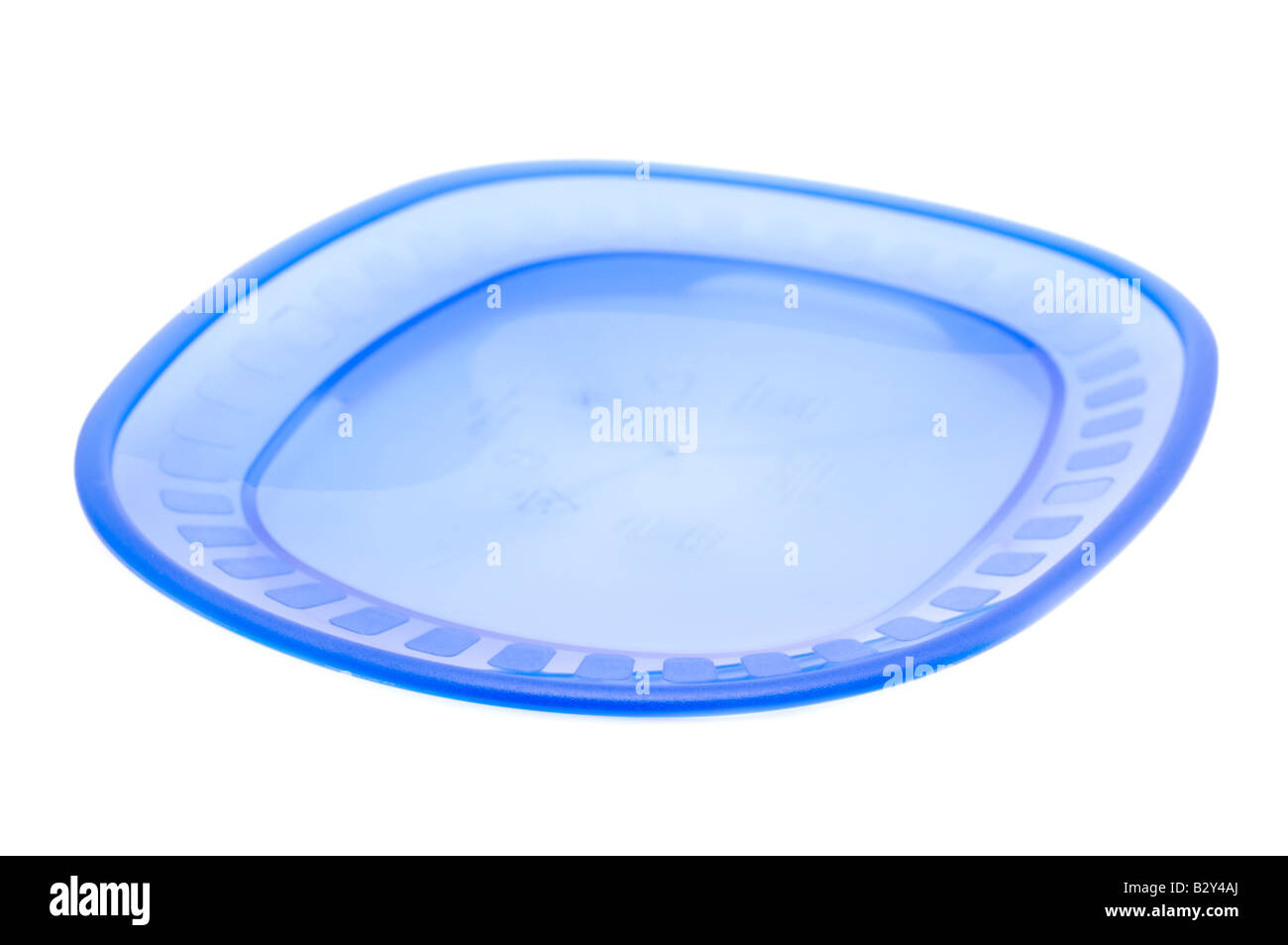 object on white kitchen utensil Plastic dish Stock Photo - Alamy