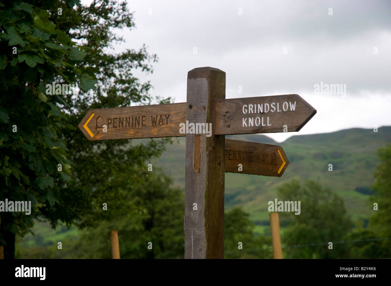 Pennine way sign hi-res stock photography and images - Alamy