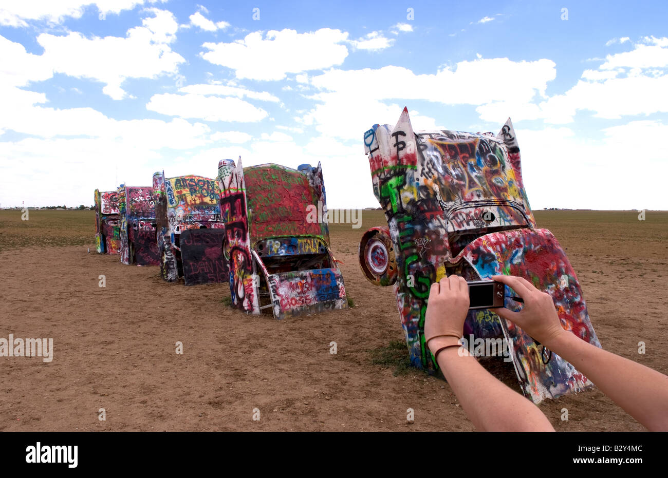 Cars in buried in ground hi-res stock photography and images - Alamy