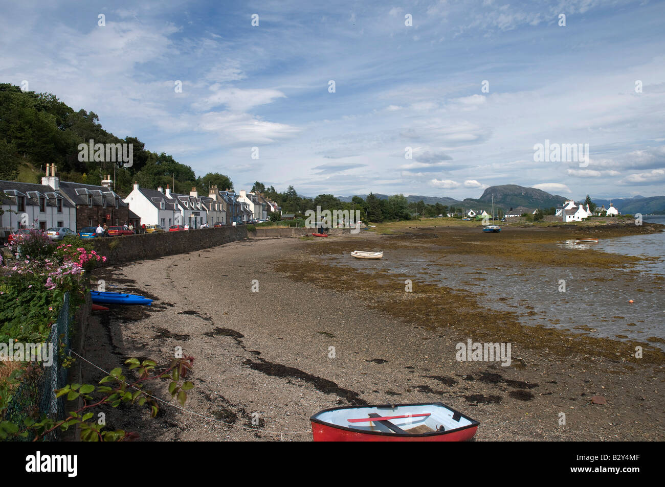 Plockton Village, Wester Ross, North West Highland Scotland Stock Photo ...