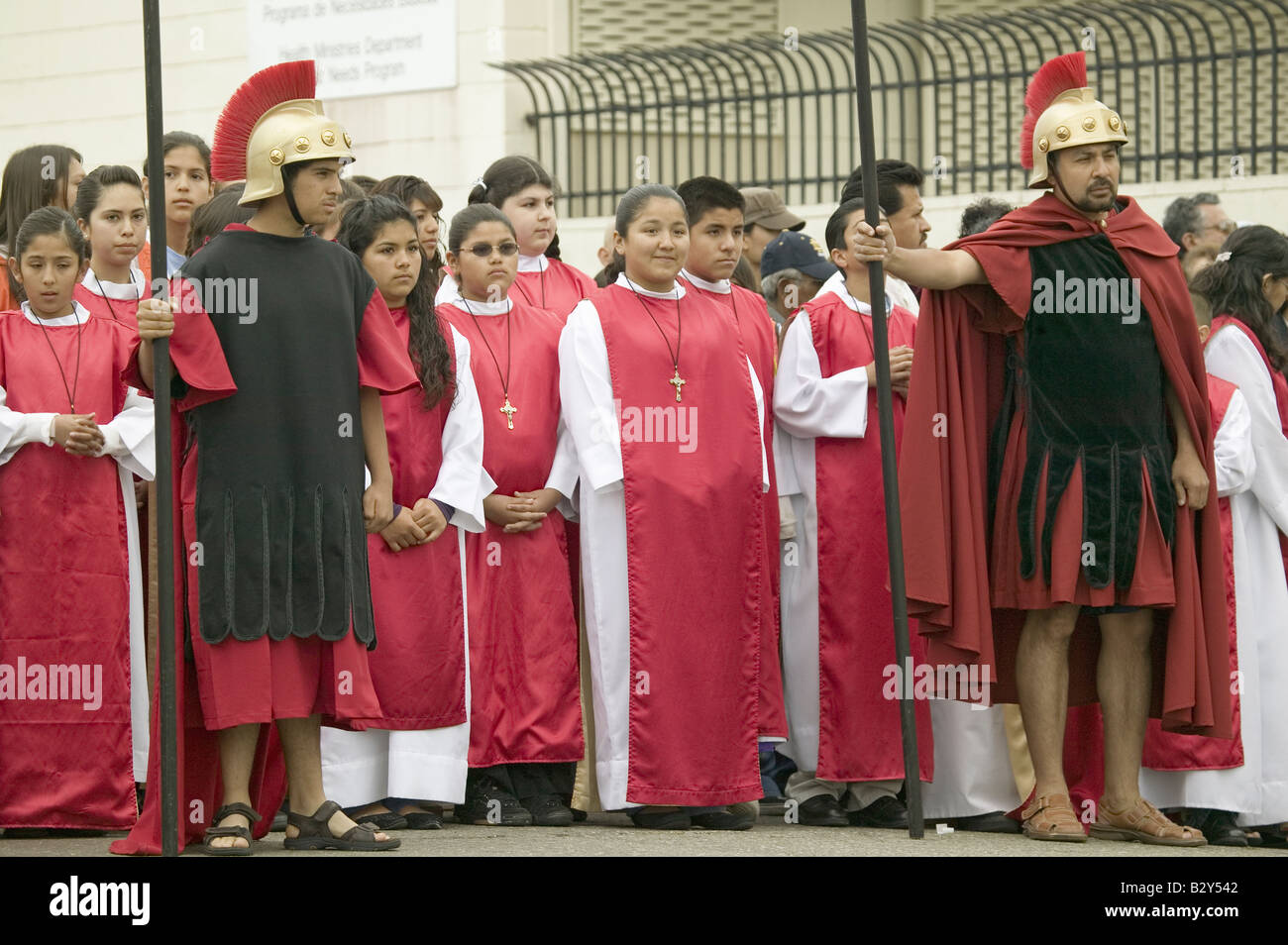 Soldier of christ catholic group hi-res stock photography and images ...