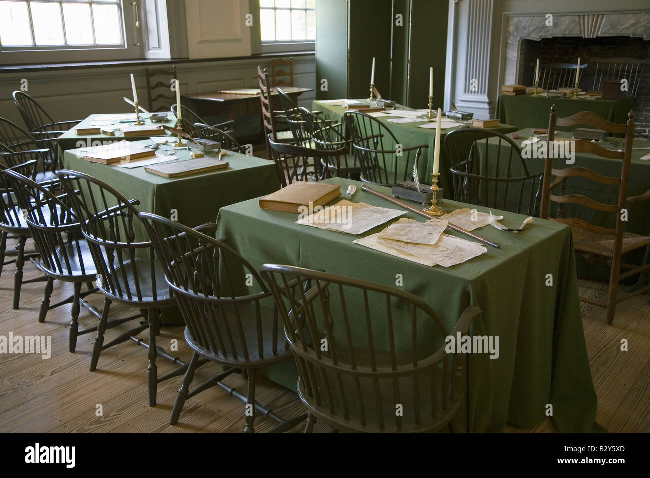 Independence hall assembly room hi-res stock photography and images - Alamy