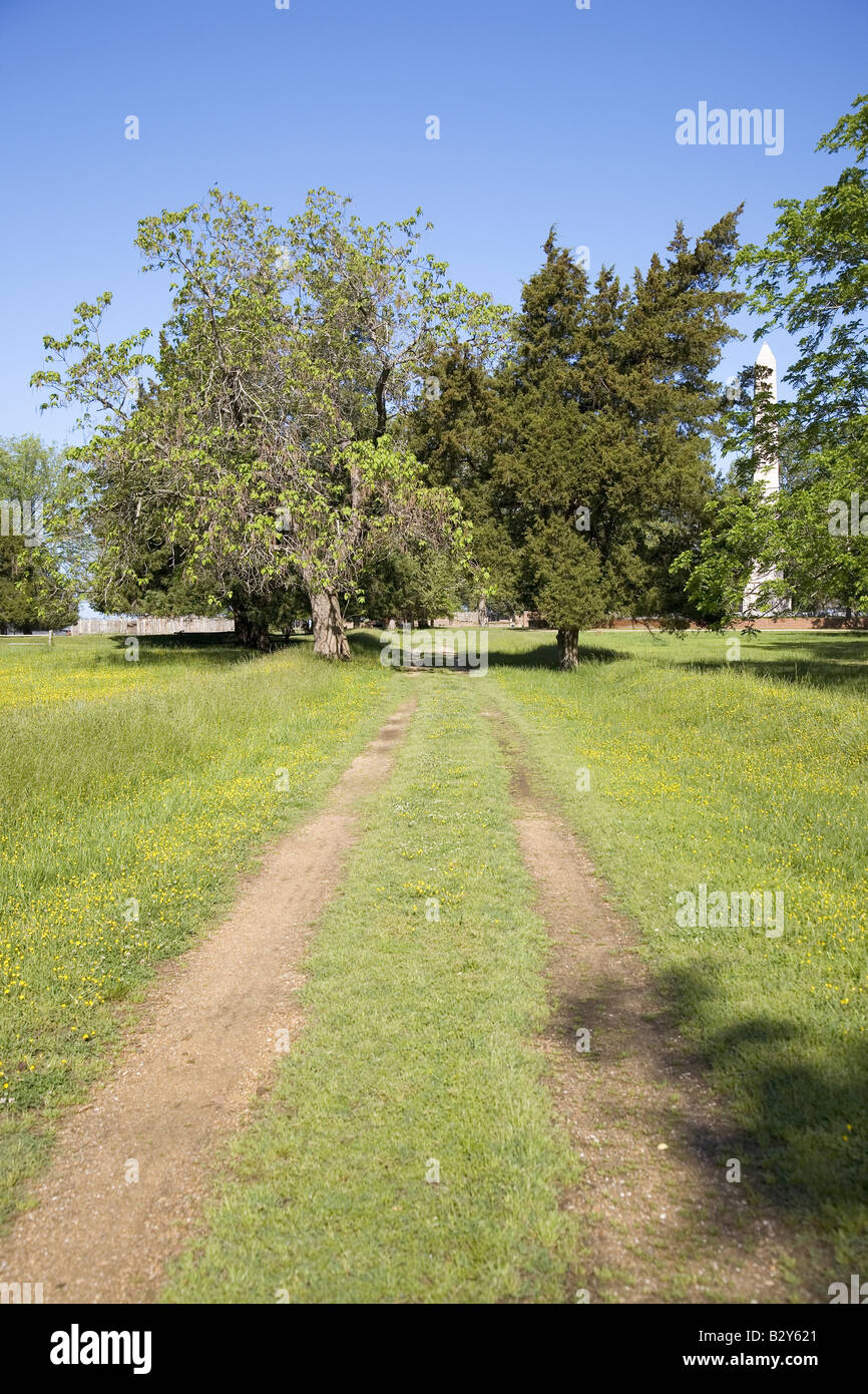 Pathway of "New Towne" of Jamestown, Jamestown Island, America's ...