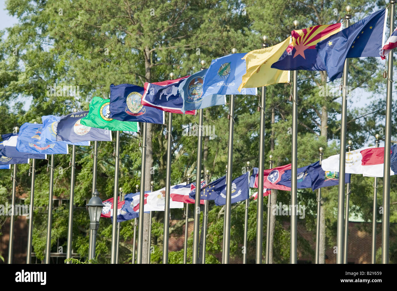 Fifty state flags us hi-res stock photography and images - Alamy