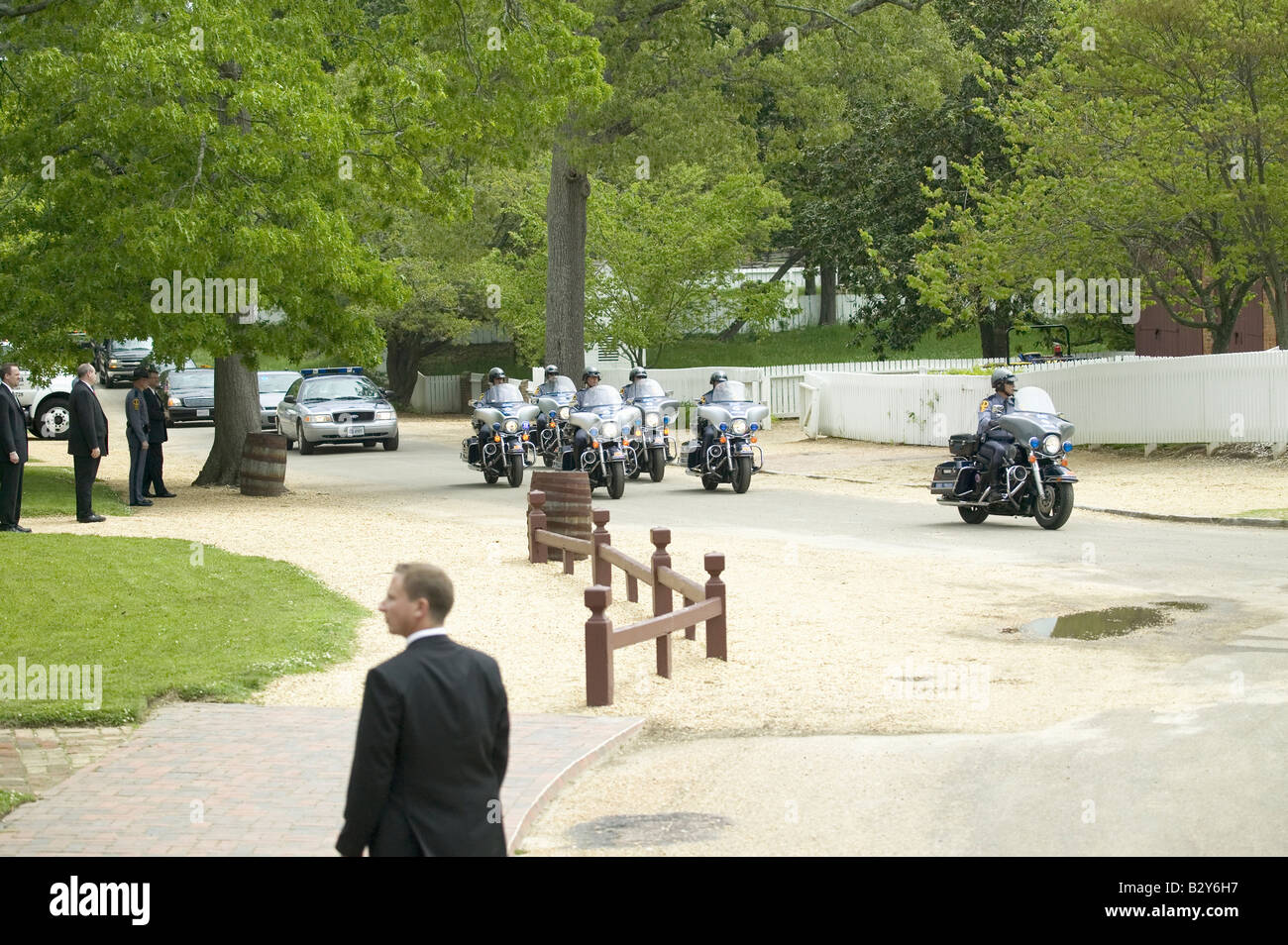 Presidential motorcade hi-res stock photography and images - Alamy