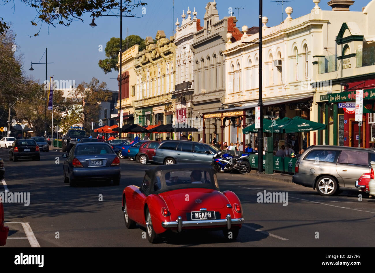 "Nelson Place" is a popular Restaurant Precinct, in Suburban ...
