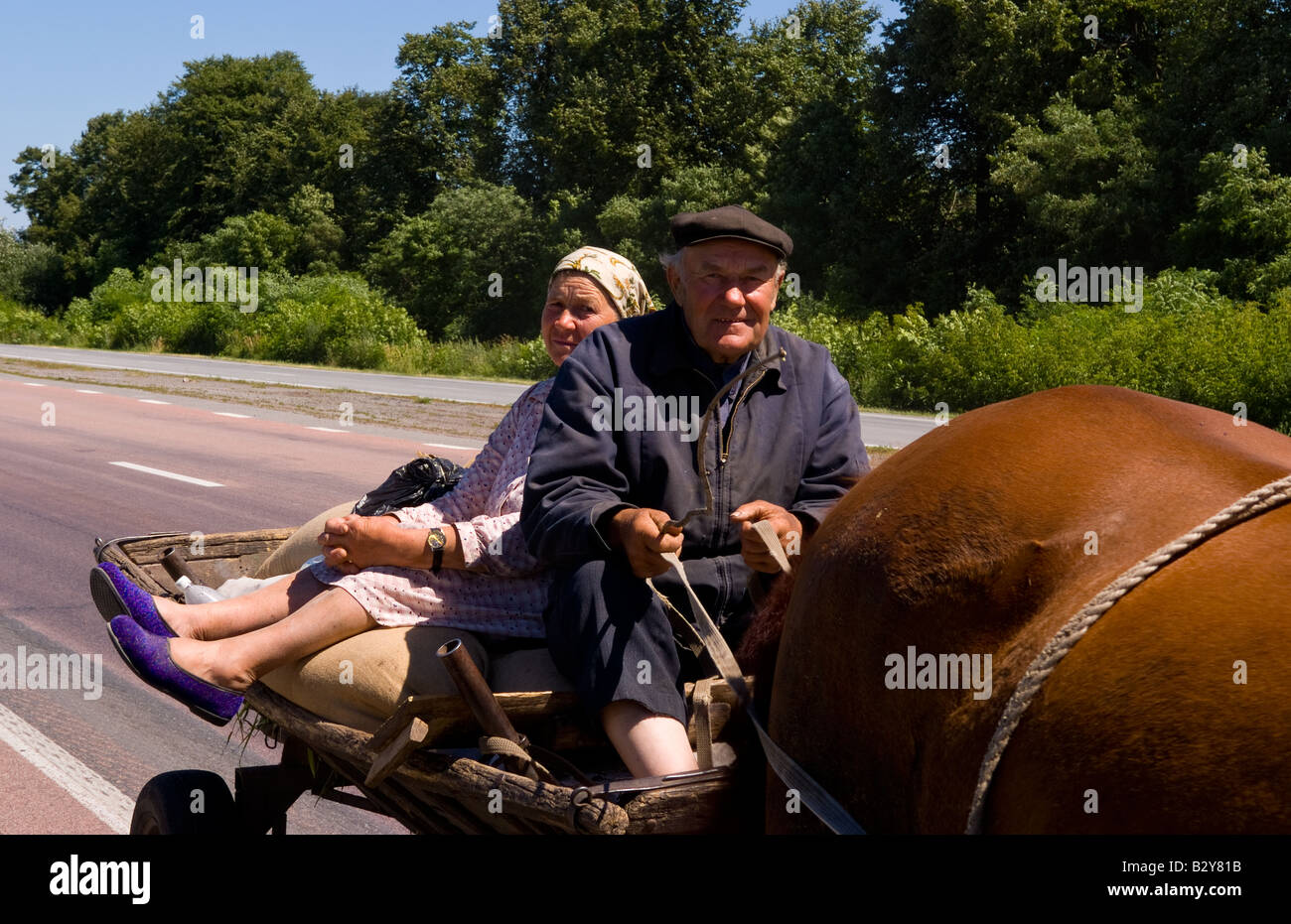 Farming with horse hi-res stock photography and images - Alamy