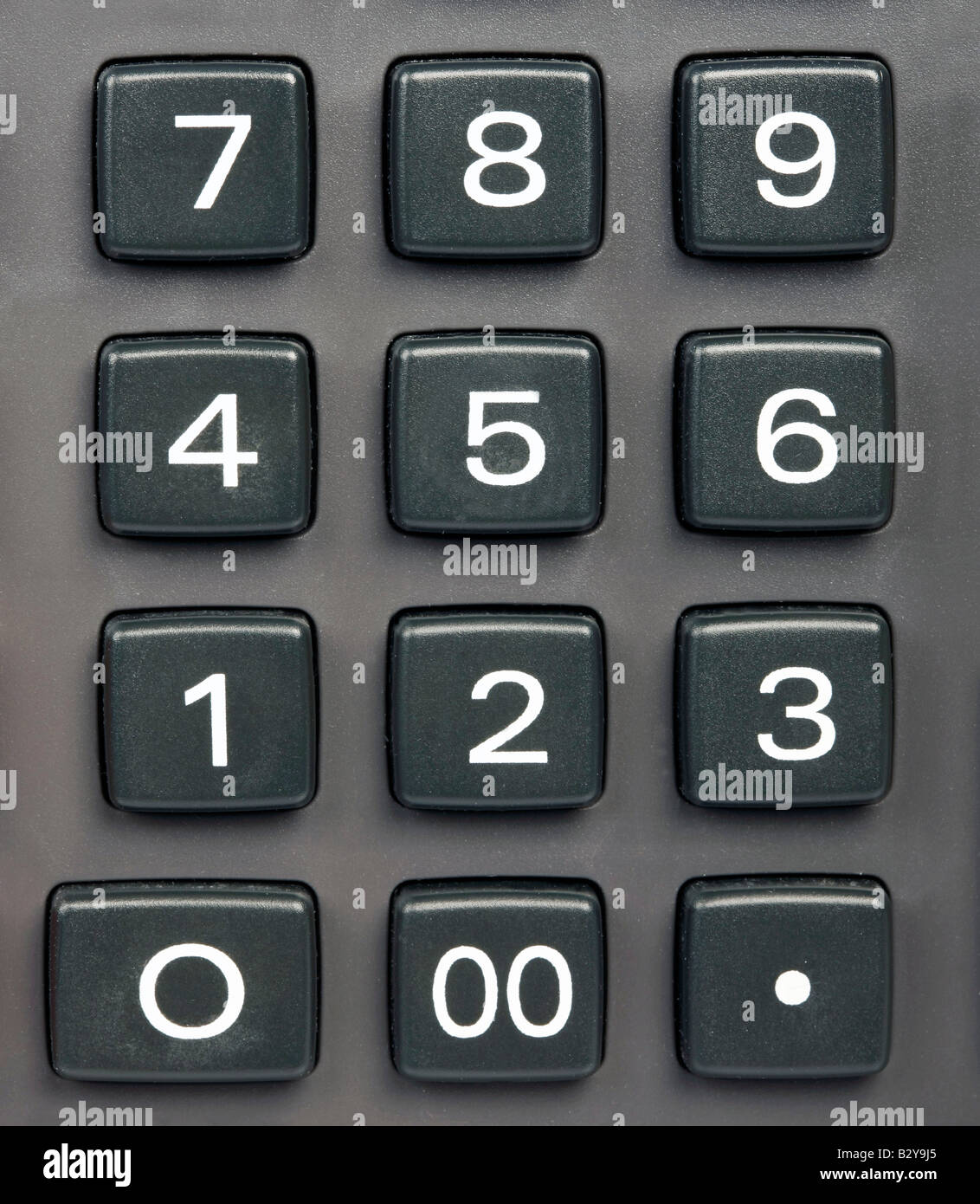 Keypad numeric buttons Stock Photo - Alamy