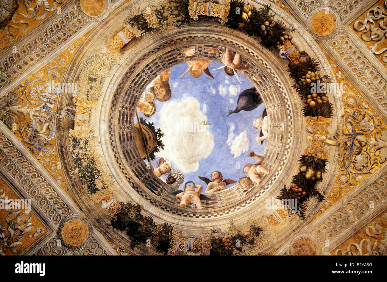 Andrea mantegna camera picta hi-res stock photography and images - Alamy