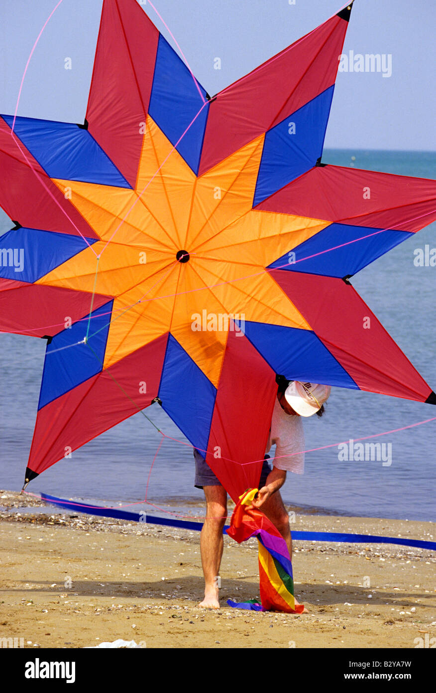 europe, italy, emilia romagna, cervia, international kite festival ...