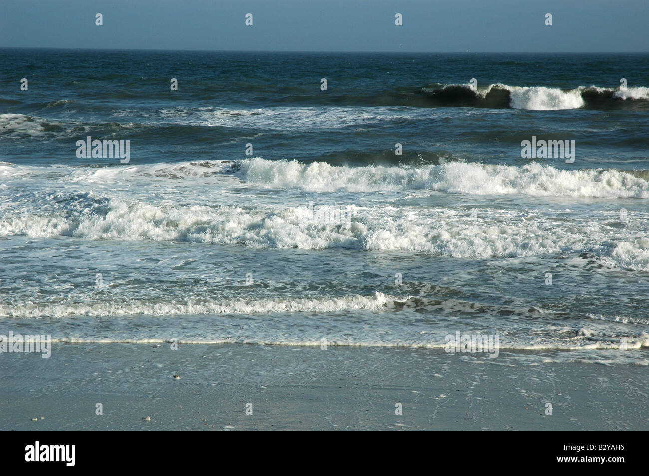 The Beach at Topsail Island Stock Photo - Alamy