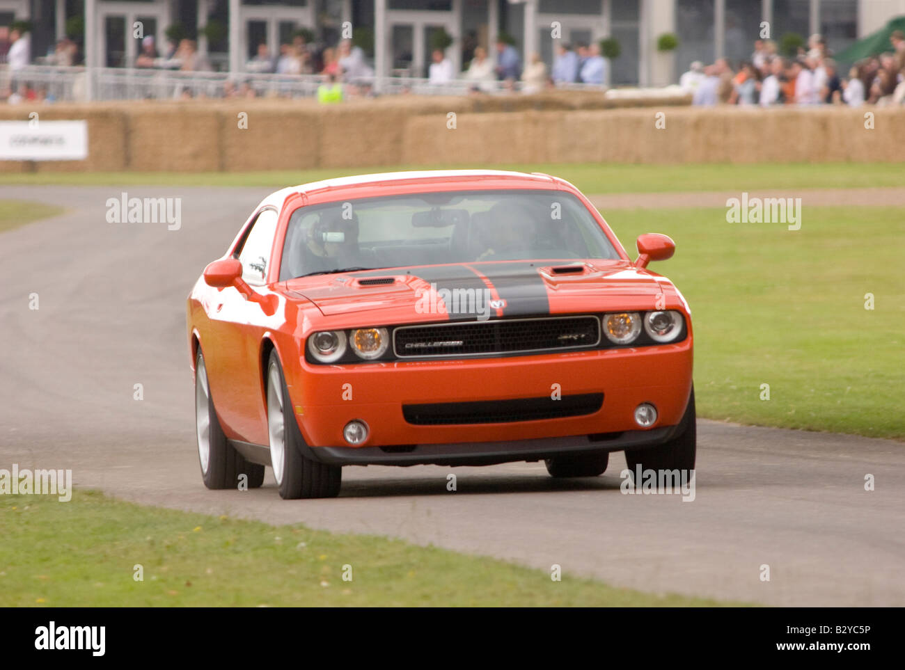 Chrysler Dodge Challenger SRT 8 supercar Stock Photo - Alamy