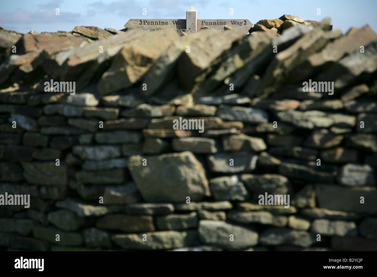 Yorkshire three peaks sign hi-res stock photography and images - Alamy