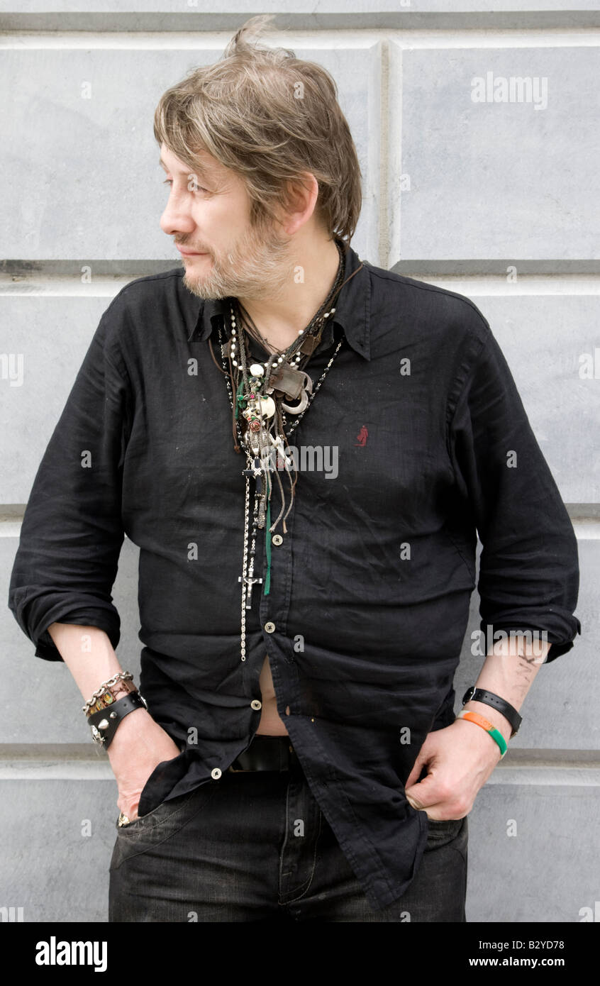 Shane MacGowan Singer with The Pogues Stock Photo - Alamy