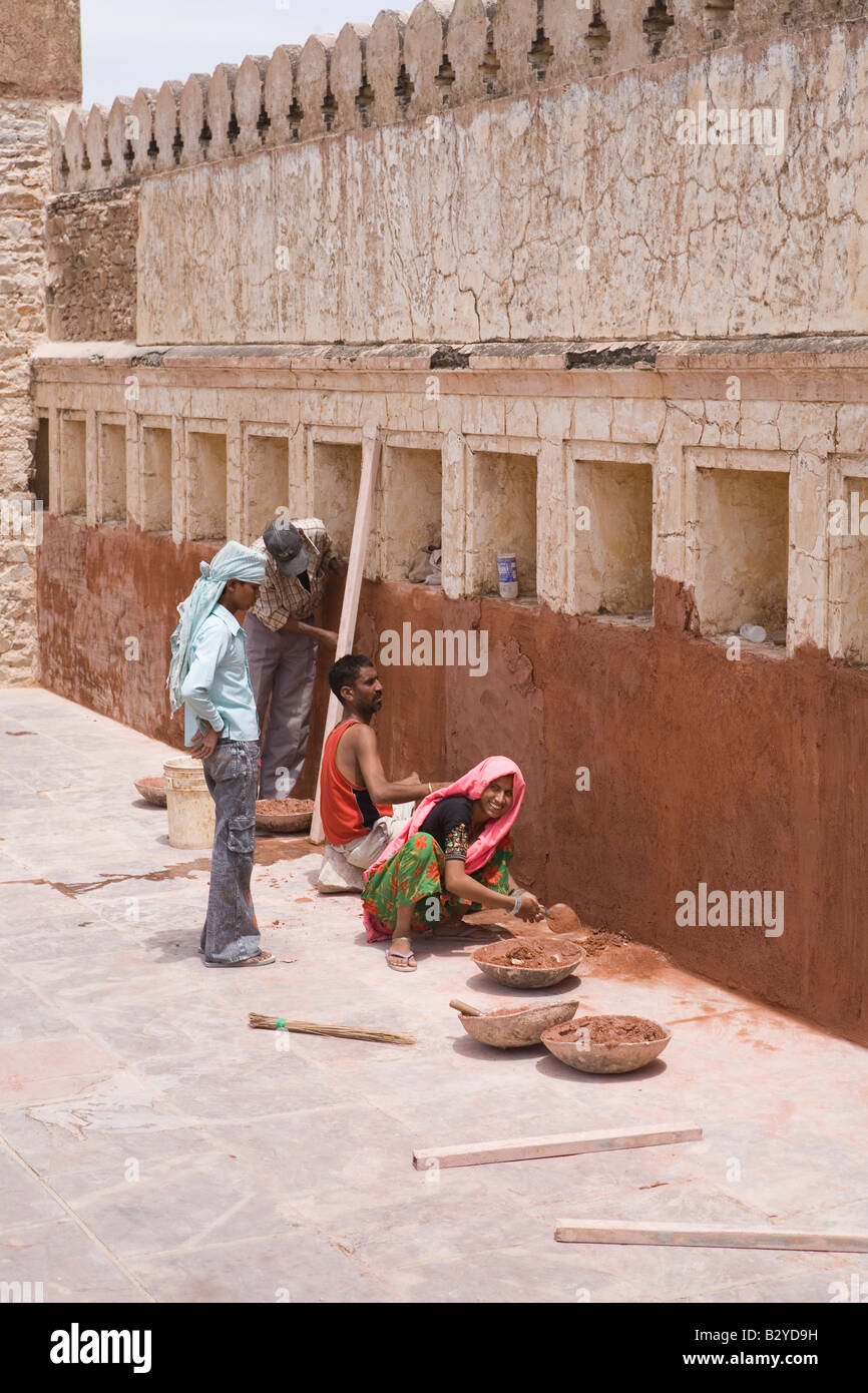 Red Fort, Jaipur, Rajasthan, India Stock Photo - Alamy