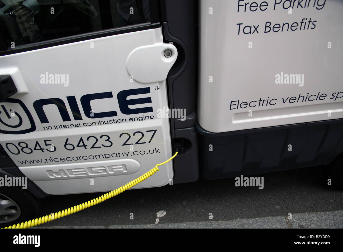 Electric van charging point hi-res stock photography and images - Alamy