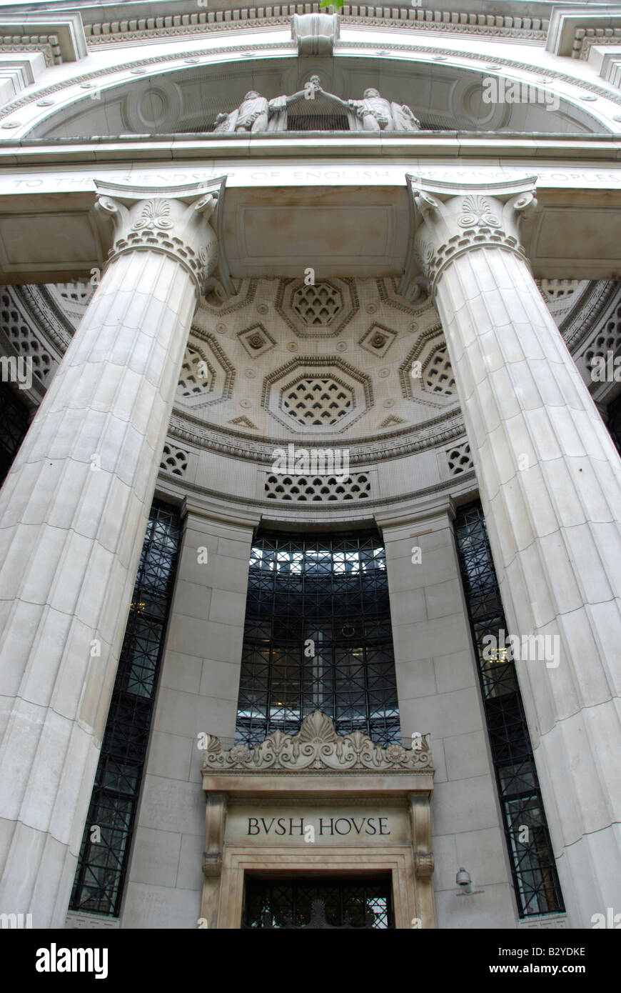 BBC Bush House in Aldwych London England Stock Photo - Alamy