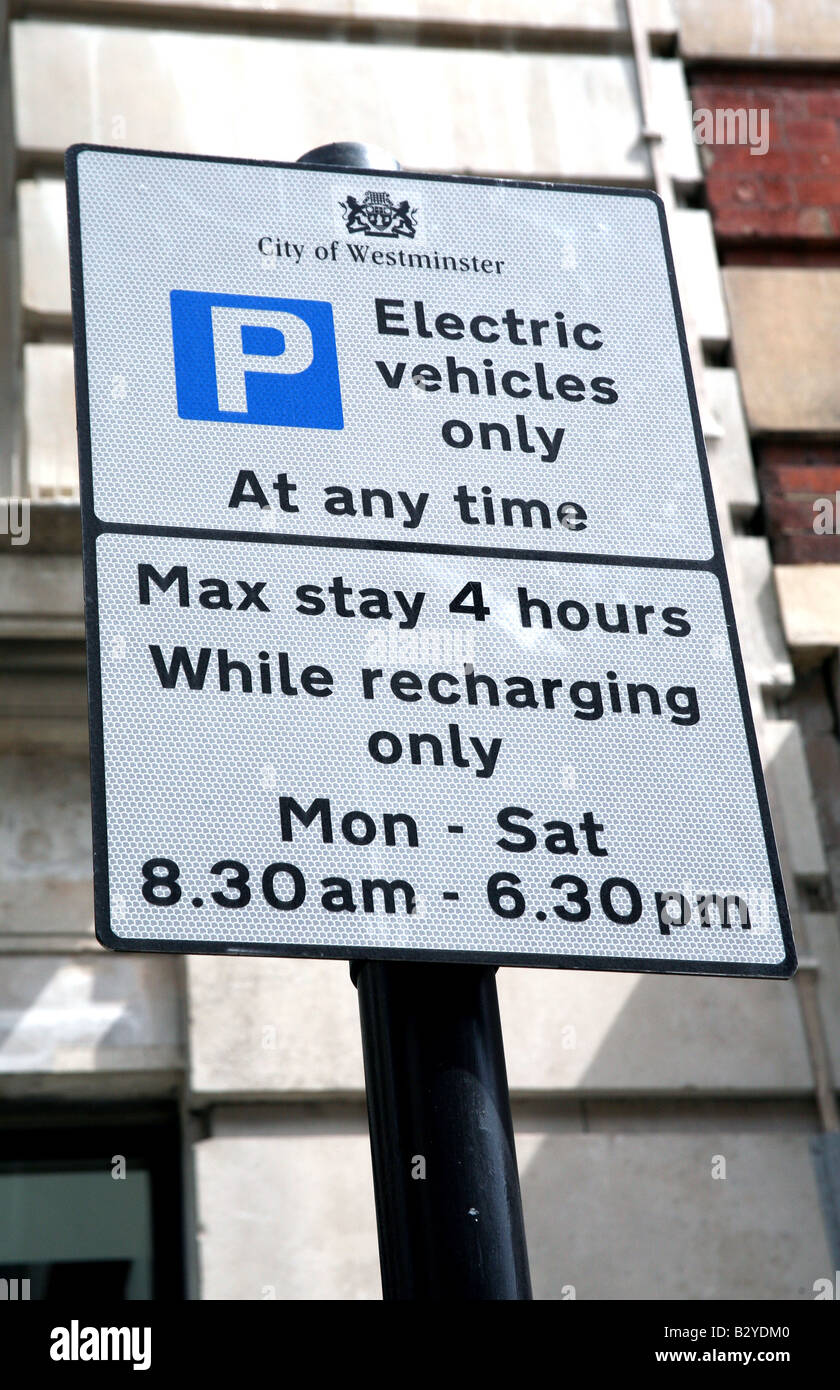 Sign electric vehicles charging point hi-res stock photography and ...